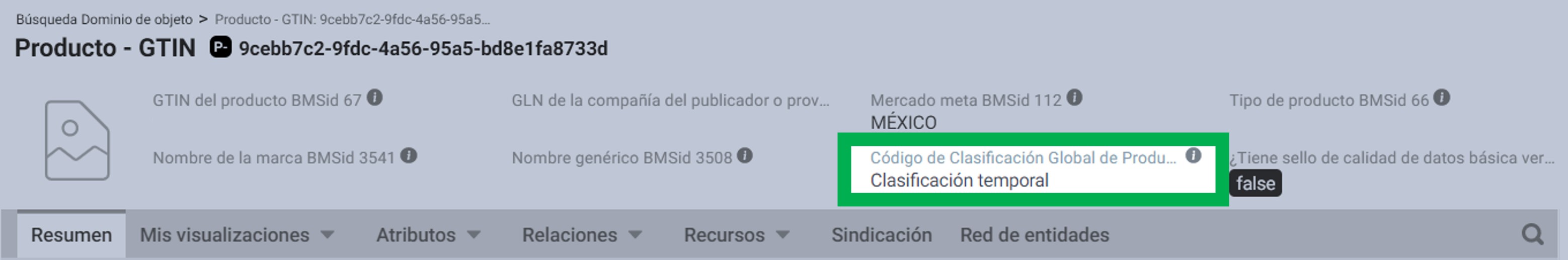 Código GPC genérico – GS1 México